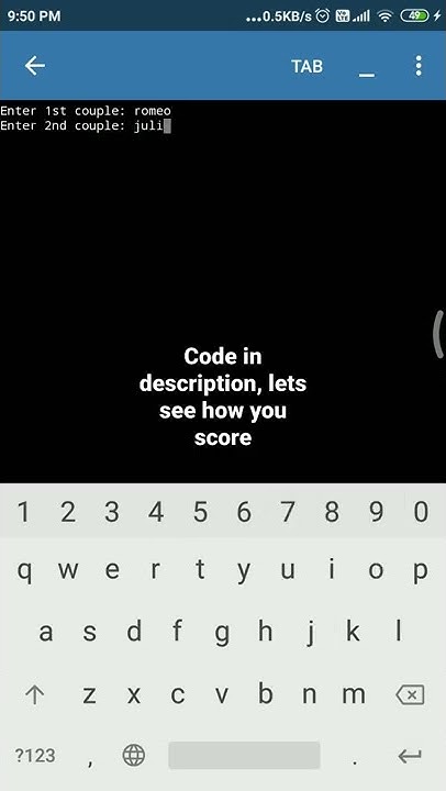 Easy Love ️calculator Python Shorts Beginner Couples Code Programming Pydroid