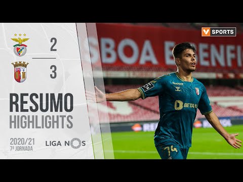 Highlights | Resumo: Benfica 2-3 SC Braga (Liga 20/21 #7)
