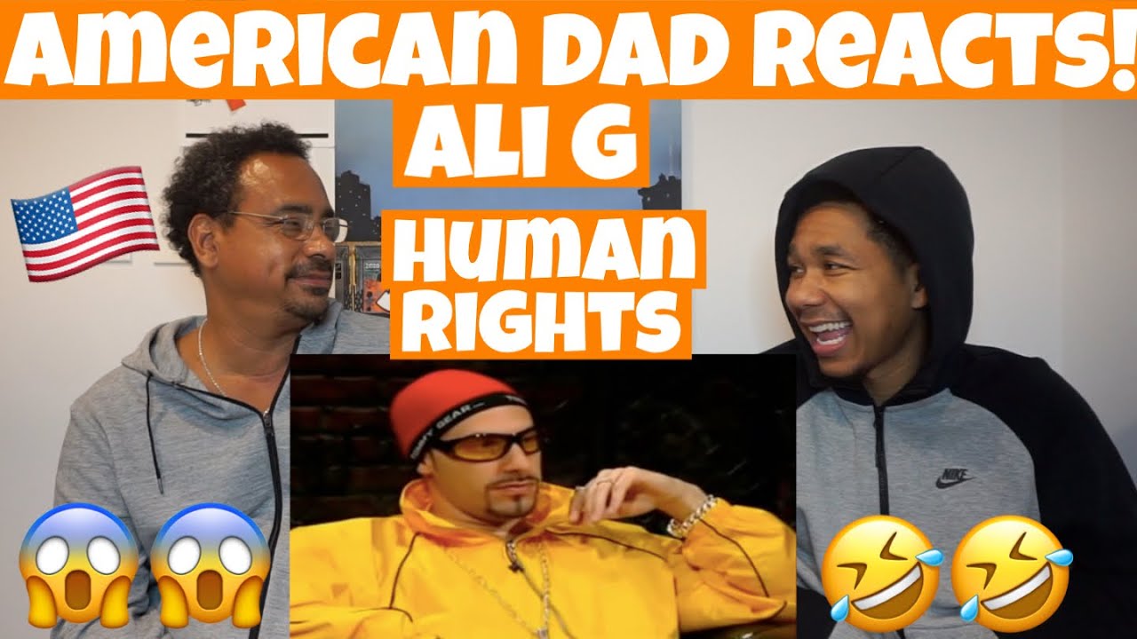 AMERICAN DAD REACTS TO Ali G on human rights - YouTube
