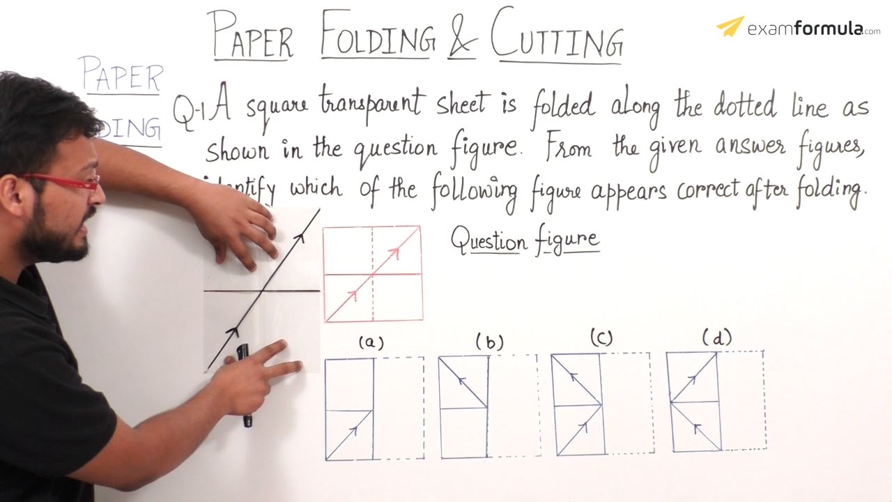 Paper Folding And Cutting Techniques Non verbal Reasoning SSC CGL Paper Folding And Cutting Techniques Non verbal Reasoning SSC CGL