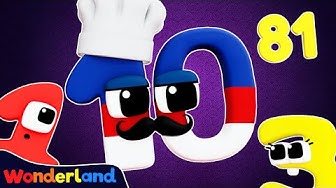 Wonderland: BIG NUMBERS But with Names + Extra Numbers | Counting From ...