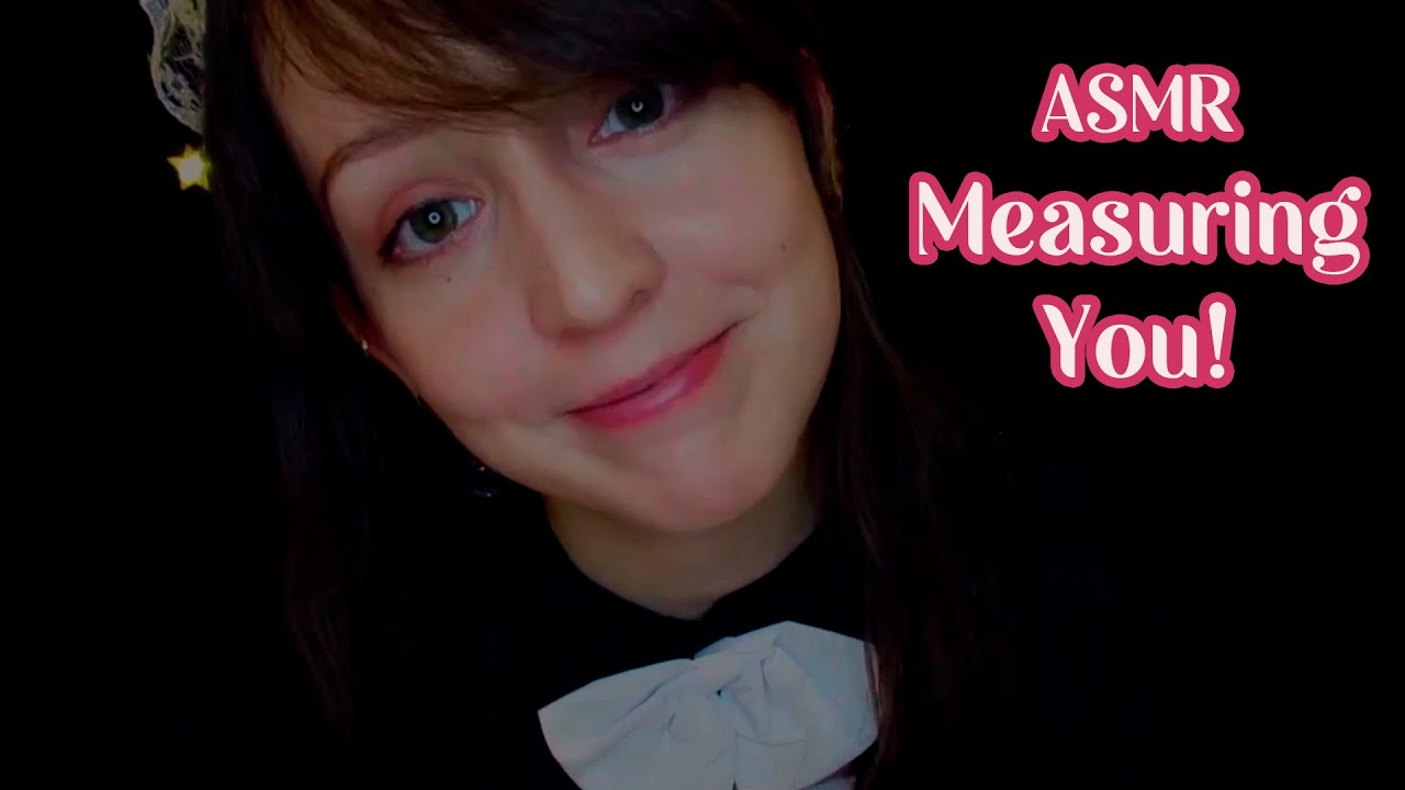 ⭐ASMR Measuring you for your Halloween Costume 💖 (Maid Roleplay, Close up Personal Attention ...