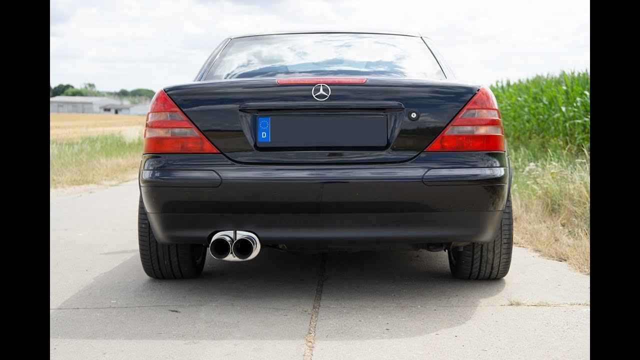 Mercedes - Benz SLK 200 R170 Magnaflow Sportauspuff MagnaFlow Exhaust ...