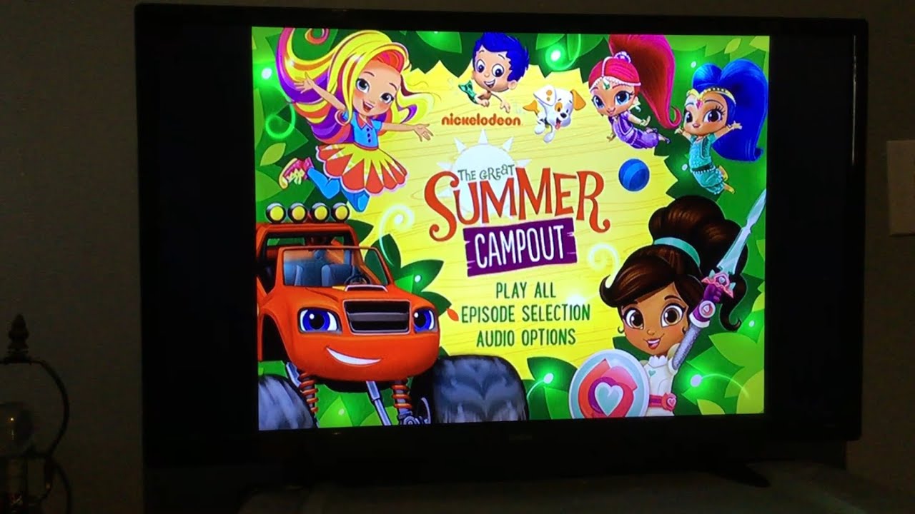 Opening to Nickelodeon the Great Summer Campout 2018 DVD (Ripley Copy ...
