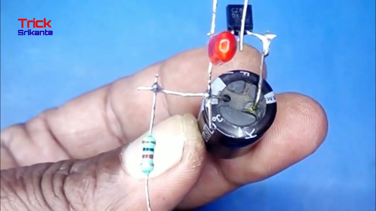 Top 1 547 porject || Amazing led project with bc547 || project with bc547 transistor || - YouTube