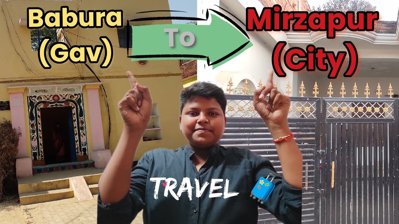 Travelling from Babura(Village) to Mirzapur (City) #treanding #viral # ...