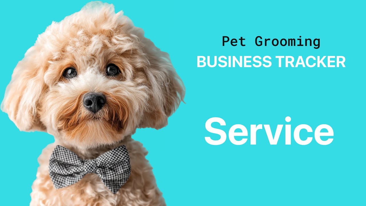 Add and Manage Your Services — Pet Grooming Google Sheets Template ...