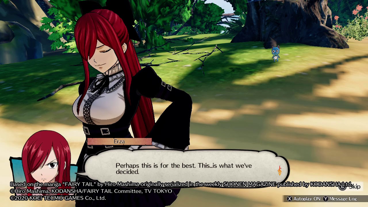 Erza kicks Happy (OLD VIDEO & THIS IS FROM THE FAIRY TAIL GAME) - YouTube
