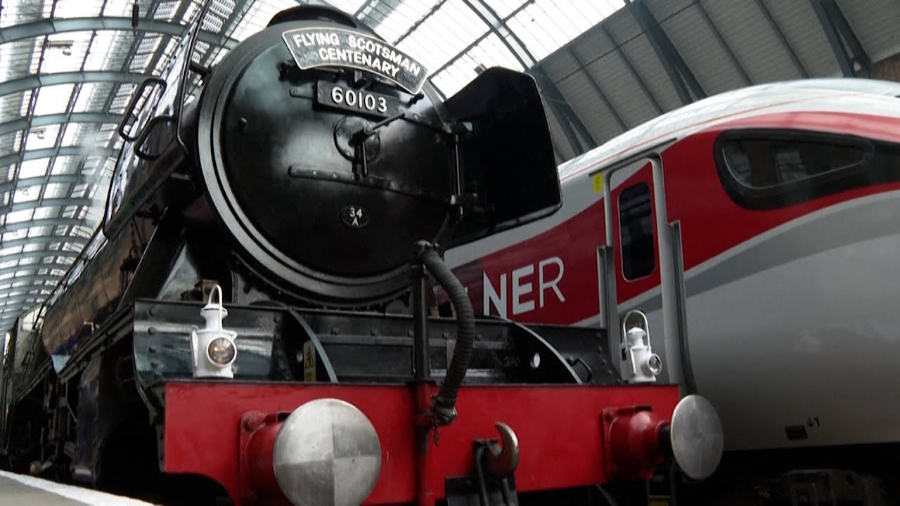 Flying Scotsman makes first public appearance since overhaul for ...