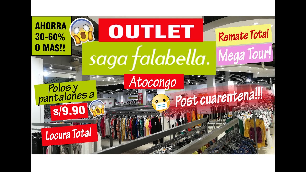 LIQUIDACION FINAL! OUTLET SAGA - TODO DESDE s/9.90 - LIMA PERU - YouTube