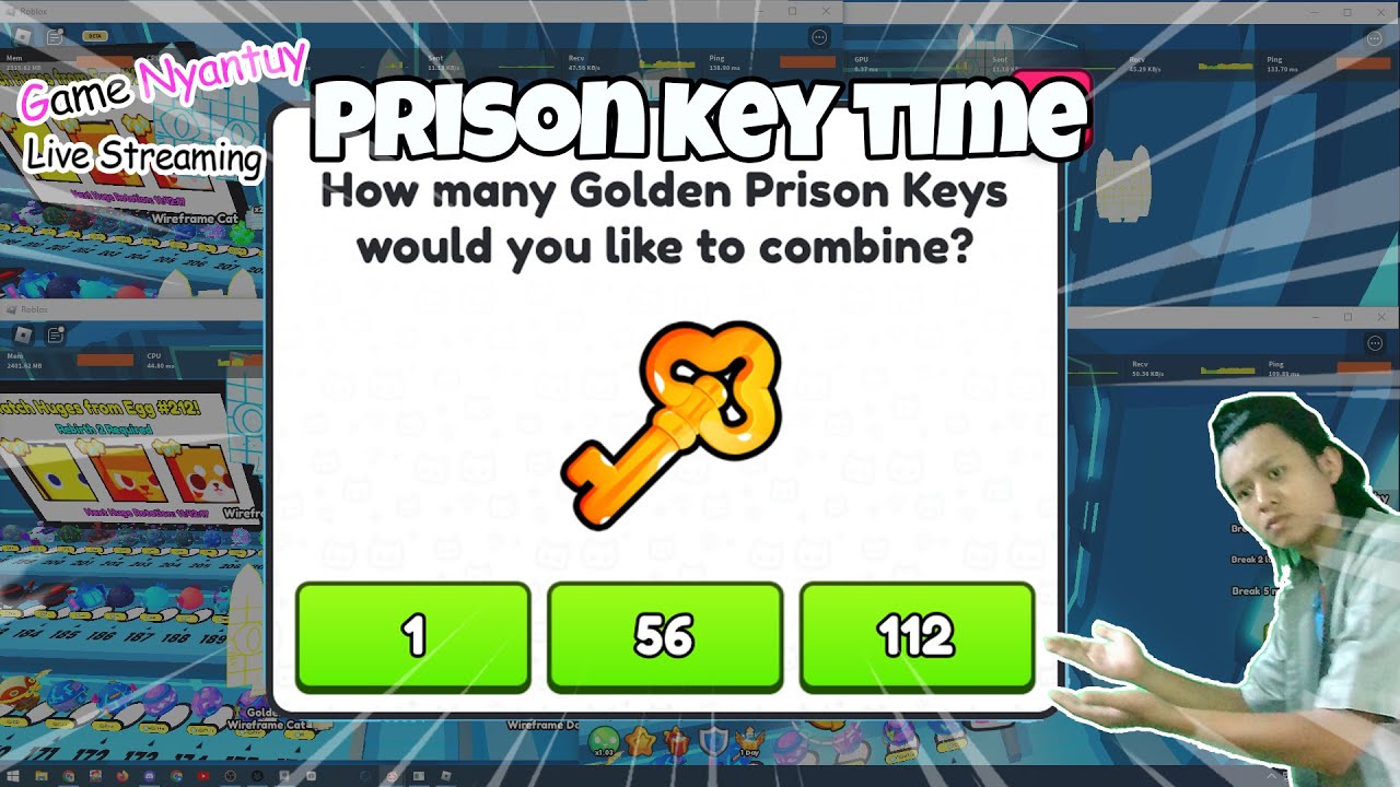 GACHA PRISON KEY Letsgo| Pet Simulator 99 | Game Nyantuy - YouTube