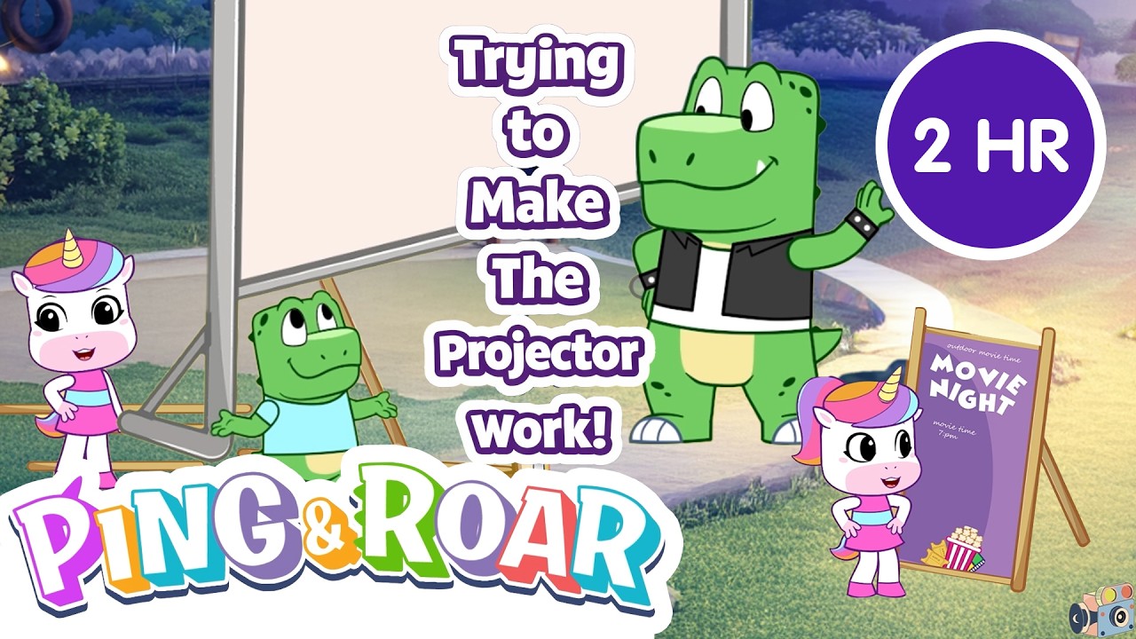 🌟 Ping & Roar 2-Hour Mega Compilation | Fun Dinosaur & Unicorn Cartoons ...
