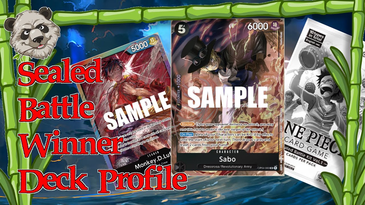 Sealed Battle Winner Deck Profile - One Piece TCG [German/Deutsch ...