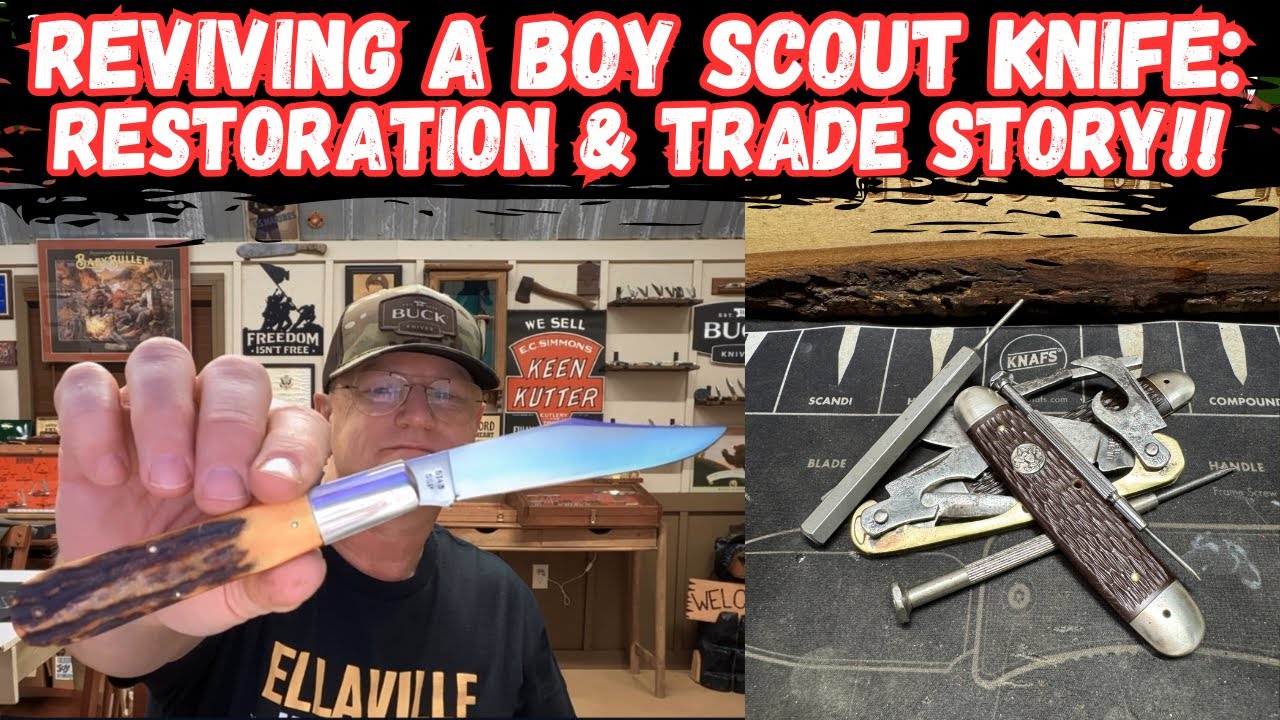 Reviving a Vintage Ulster Boy Scout Knife: Restoration & Trade Story ...