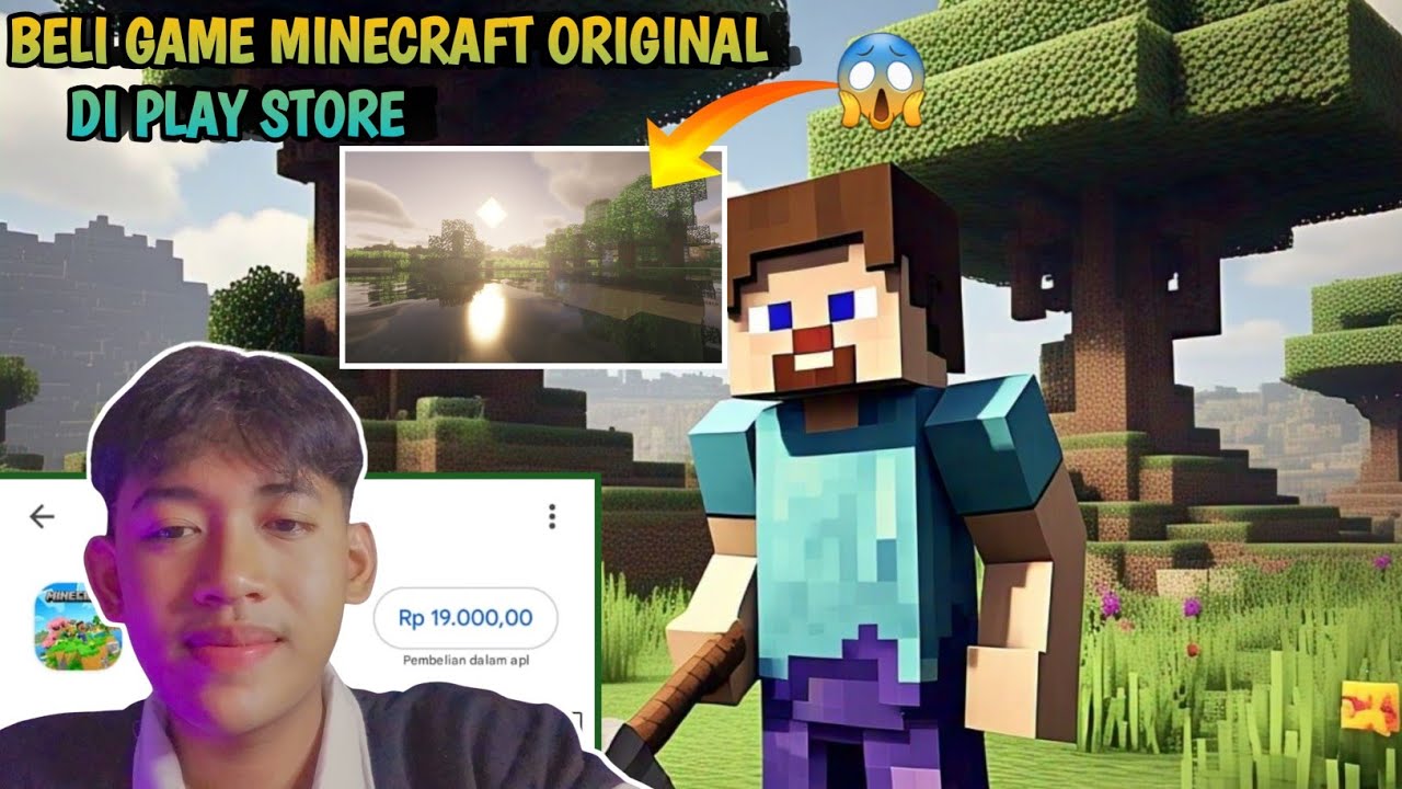 BELI GAME MINECRAFT ORIGINAL DI PLAY STORE (PART 1) - YouTube