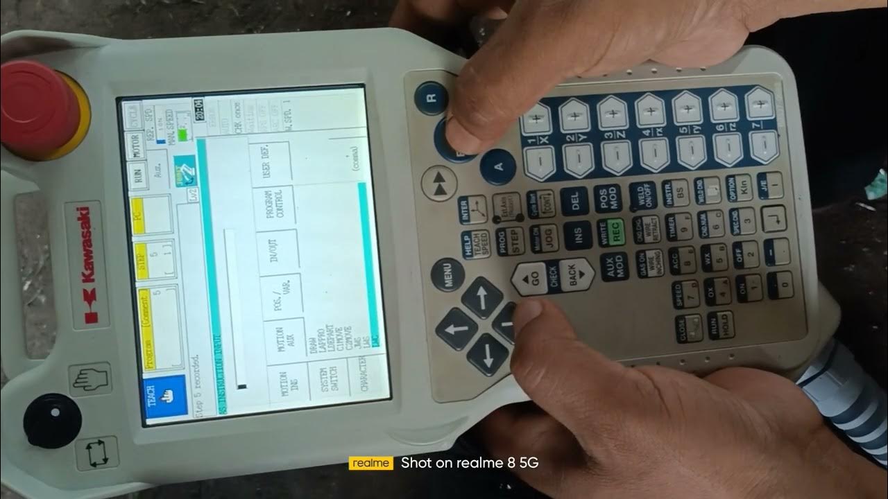 Kawasaki Robot Programming using AS Language - YouTube