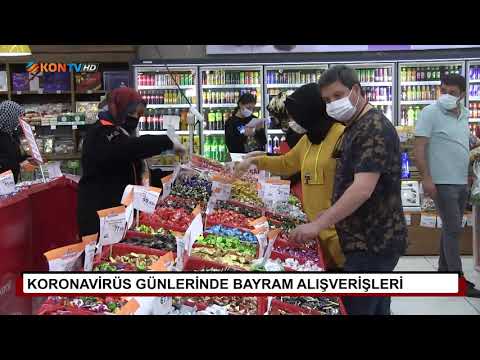 Koronavirüs günlerinde bayram alışverişleri