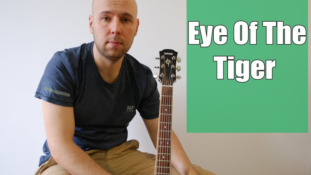 Eye Of The Tiger Fingerstyle Guitar Youtube