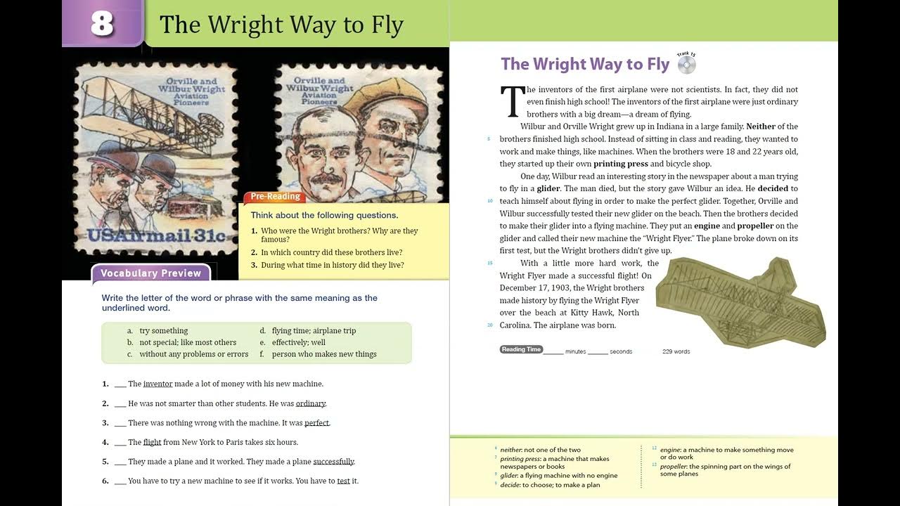 Unit 8 The Wright Way to Fly - YouTube