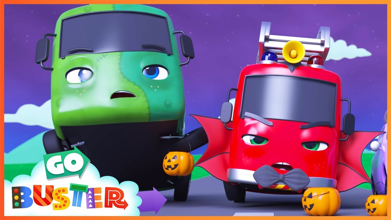 Naughty Bandit Halloween Costume Mix Up | Go Buster | Baby Cartoon ...
