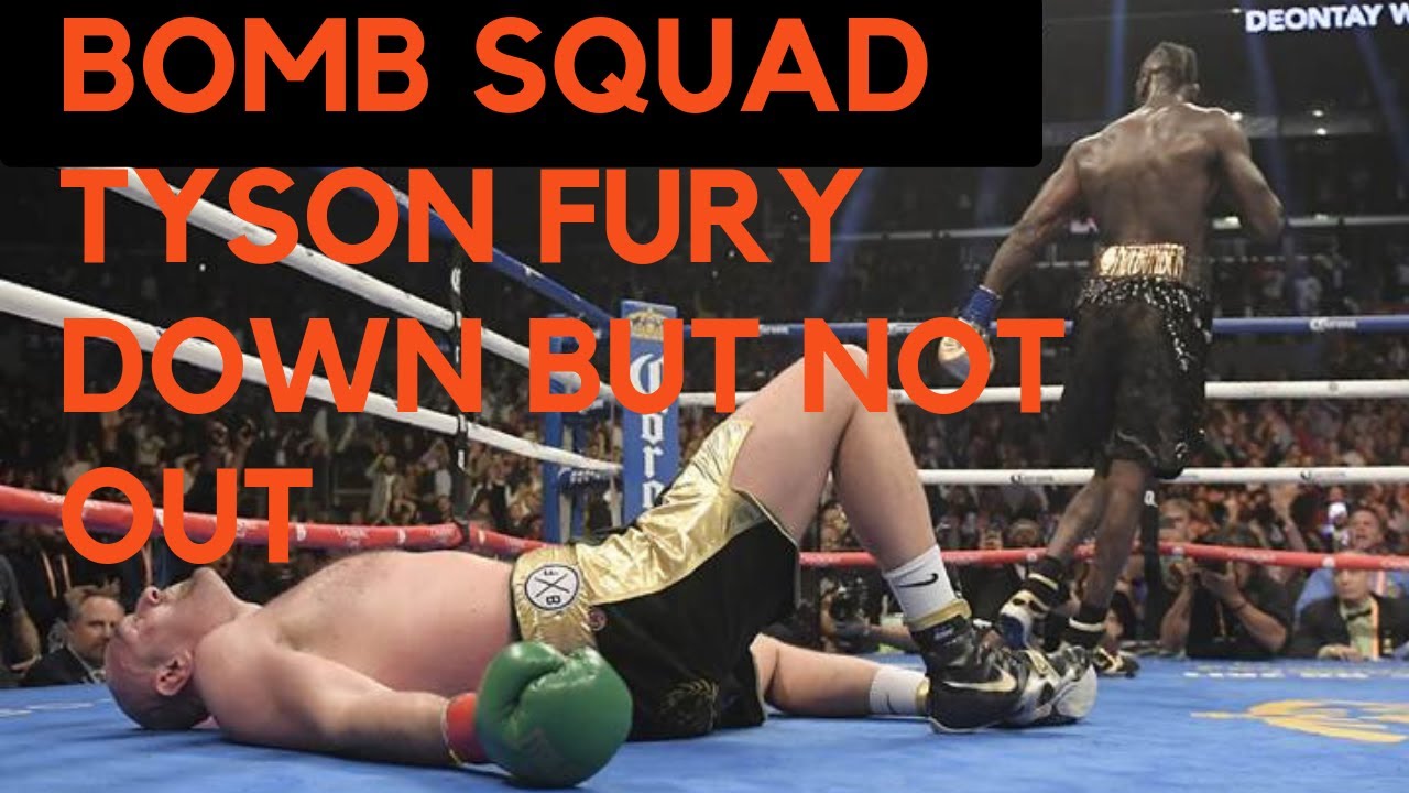 TYSON FURY GETS KNOCKED OUT BY WILDER FOR 5 SECONDS AND GETS BACK UP ...