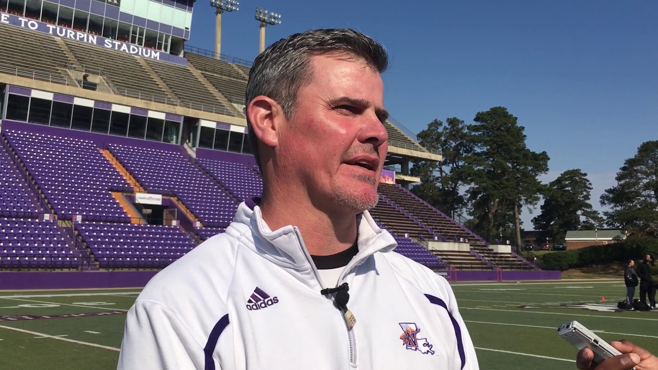 Coach Laird after Pro Day - YouTube