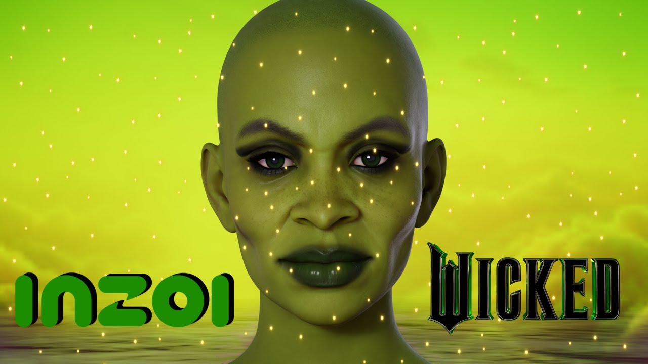 InZoi Wicked Elphaba Thropp Create a Zoi #inzoigame #inzoi - YouTube