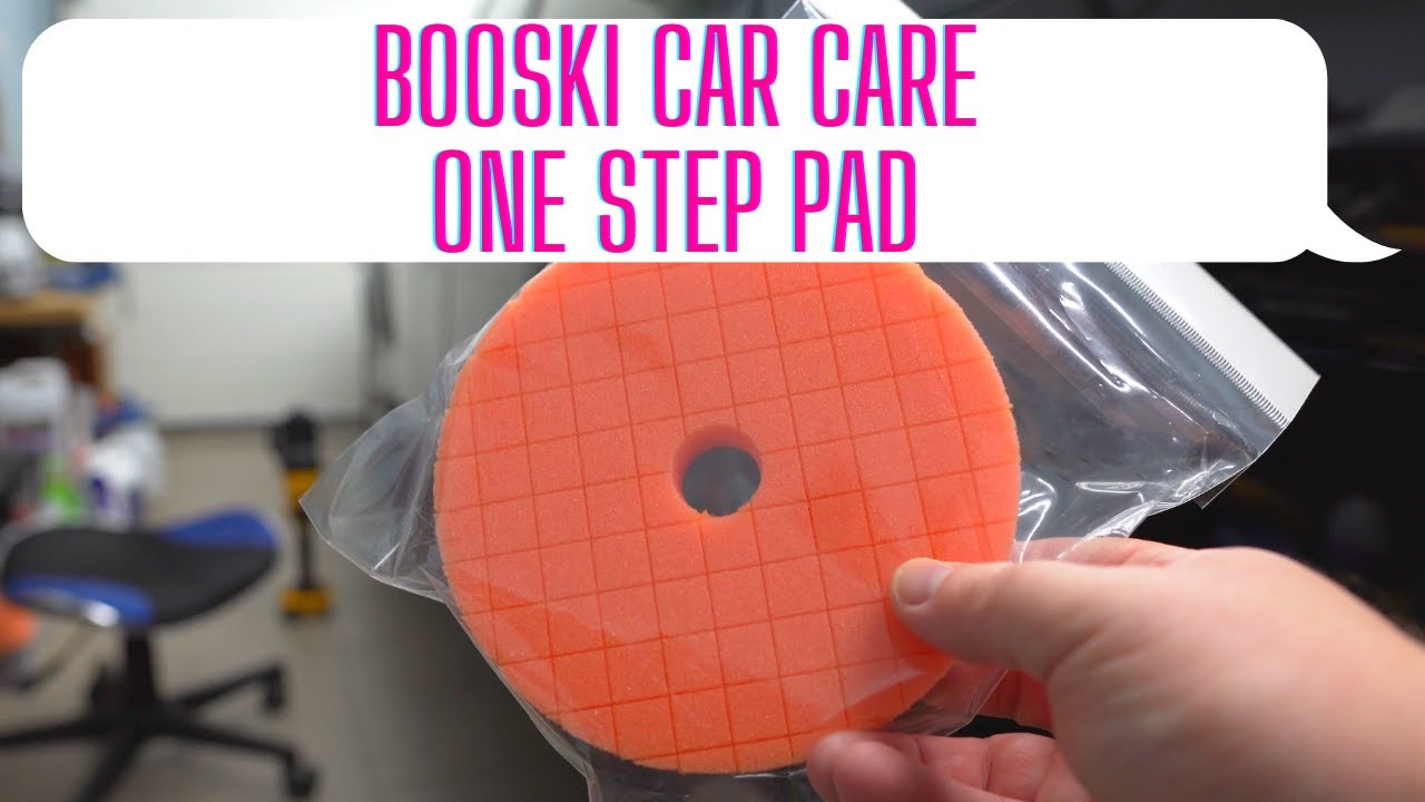 Booski Quadra One Step DA polishing pad test - YouTube