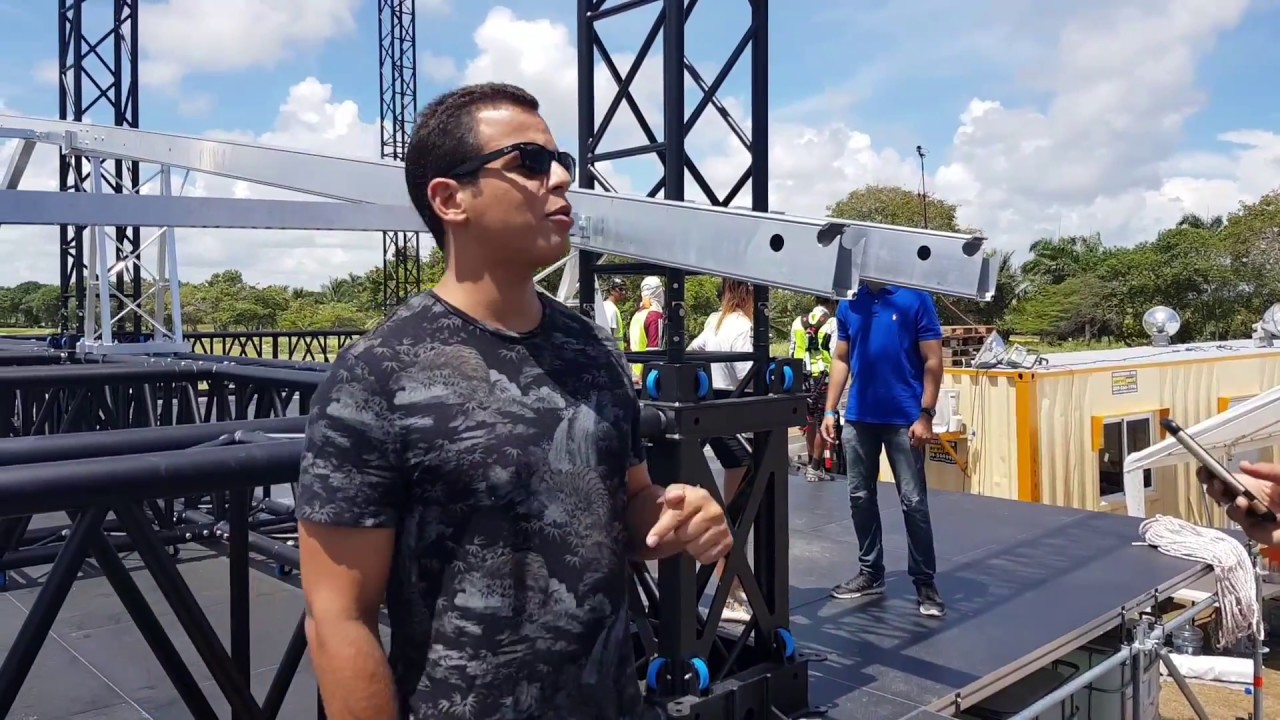 Saymon Díaz ofrece detalles del concierto de Maroon5 Punta Cana - YouTube