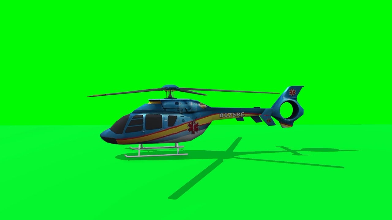 Helicopter Green Screen video Free Download | AIRSHARMA - YouTube