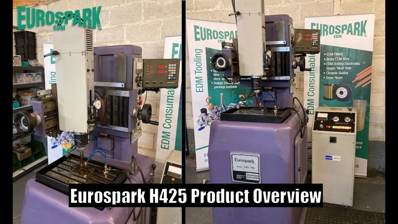 Pre-Owned Eurospark H425 Overview (Die Sink EDM) - YouTube