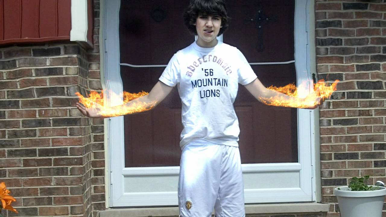 Arm on fire - YouTube