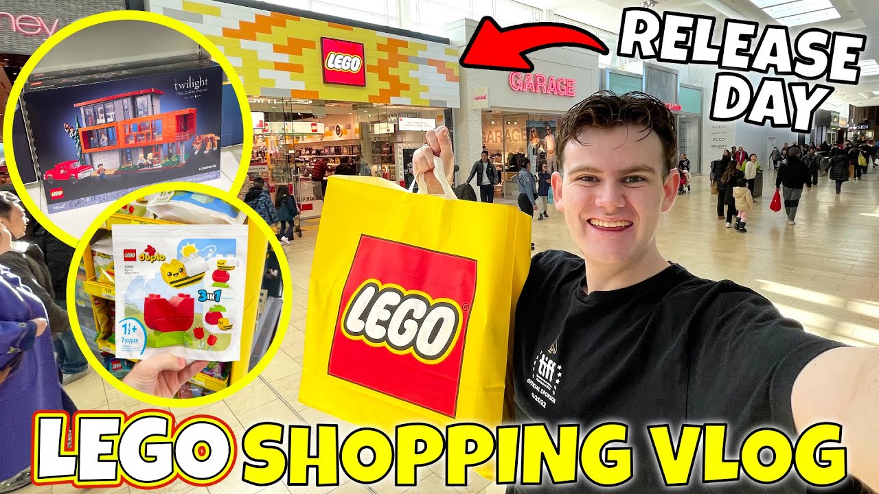 LEGO Store Shopping - FEBRUARY 2025 RELEASE DAY + Toys R Us & Walmart ...