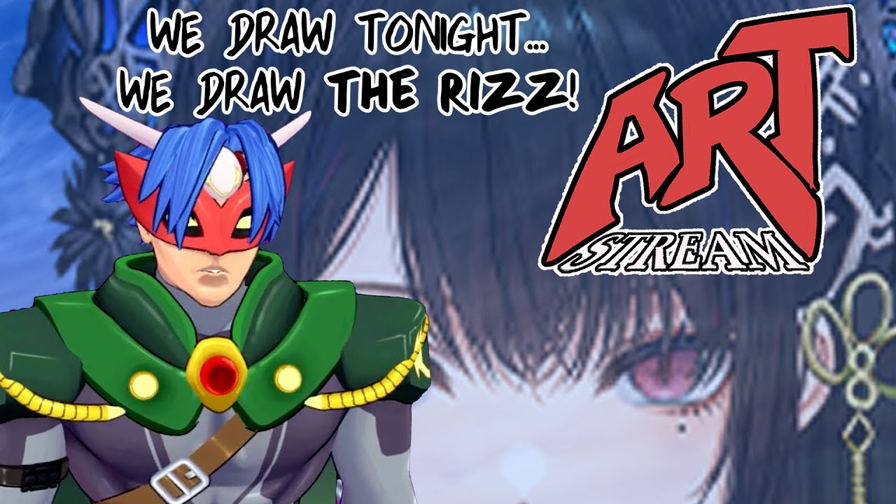 【Art stream】Drawing Nerissa Ravencroft. - YouTube