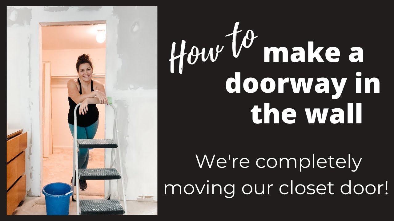 How to Make a Doorway in the Wall - YouTube