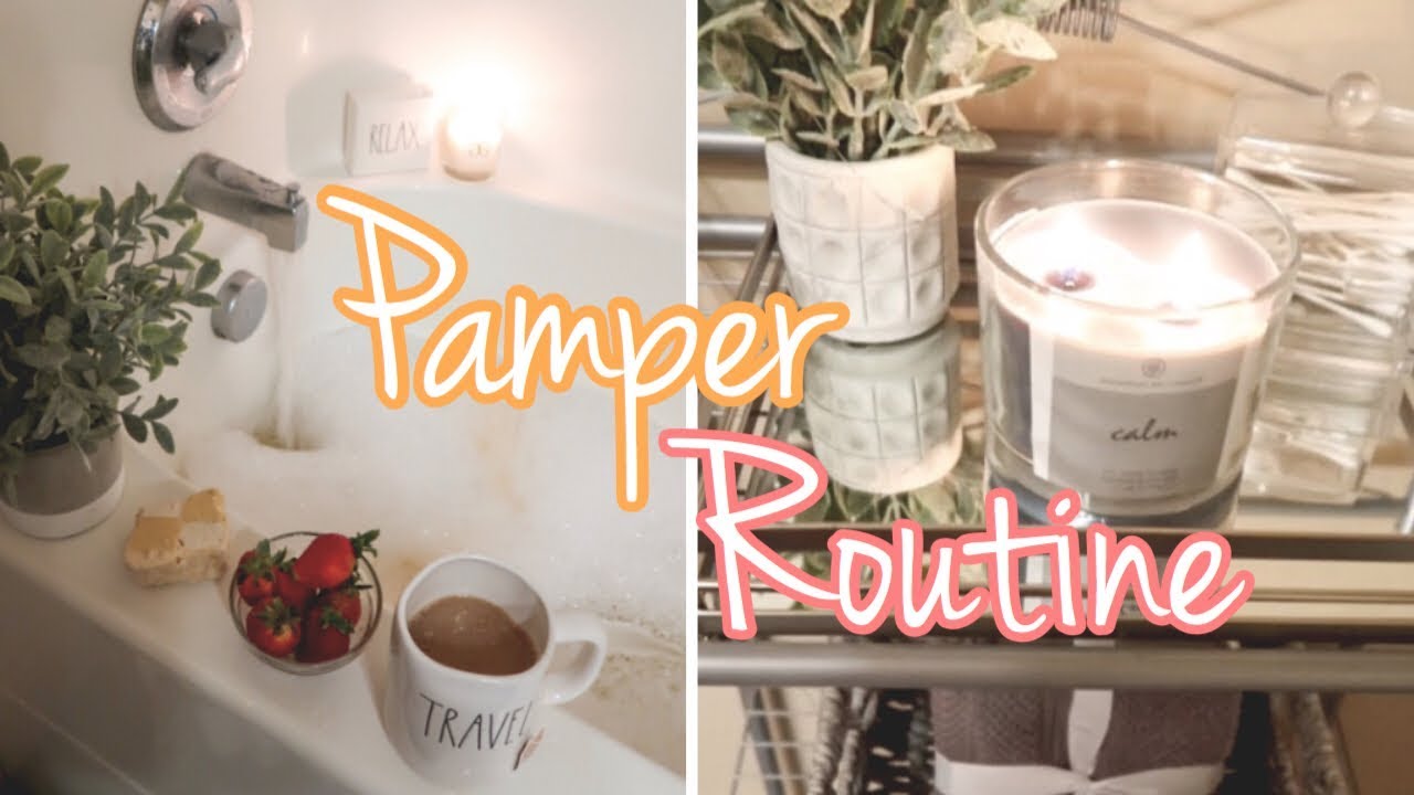 2019 Spring Pamper Routine | Unwind From Work Edition - YouTube