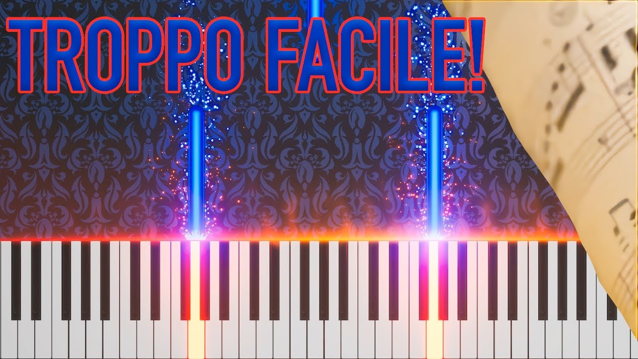 Inno Inglese al Piano ma è TROPPO FACILE! - PIANO TUTORIAL + SPARTITO ...
