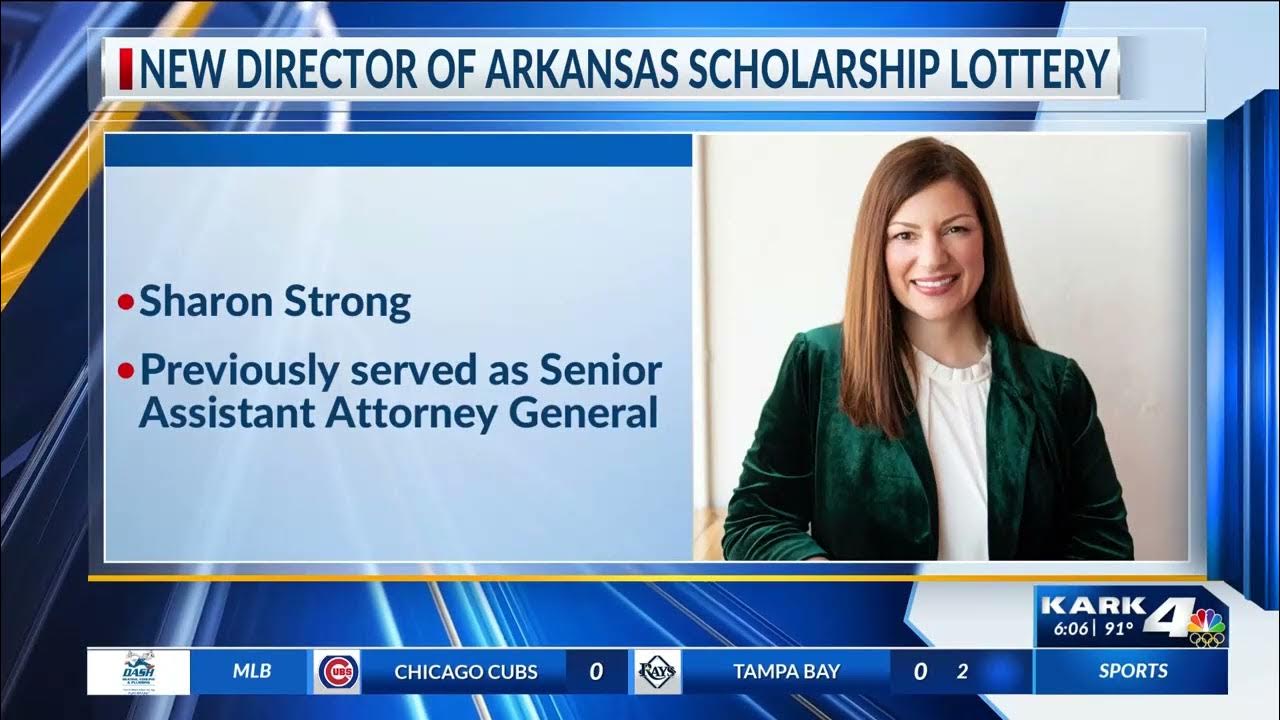 KARK Sharon Strong, New Director of the Arkansas Scholarship Lottery 06 13 2024 - YouTube