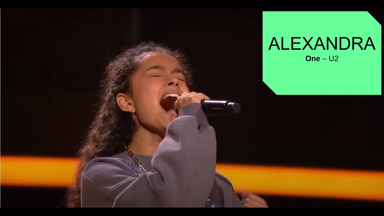 Alexandra - One (U2) The Voice Kids 2023 Short Version - YouTube