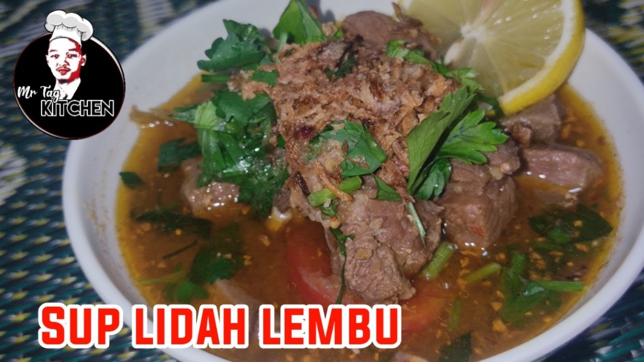 SUP LIDAH LEMBU | RESEPI PKP 3.0 | MUDAH CEPAT SEDAP | BUJANG STYLE ...