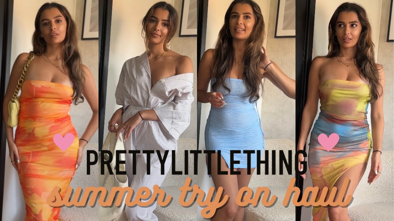 PLT summer try on haul 🩷🌞🌴 - YouTube