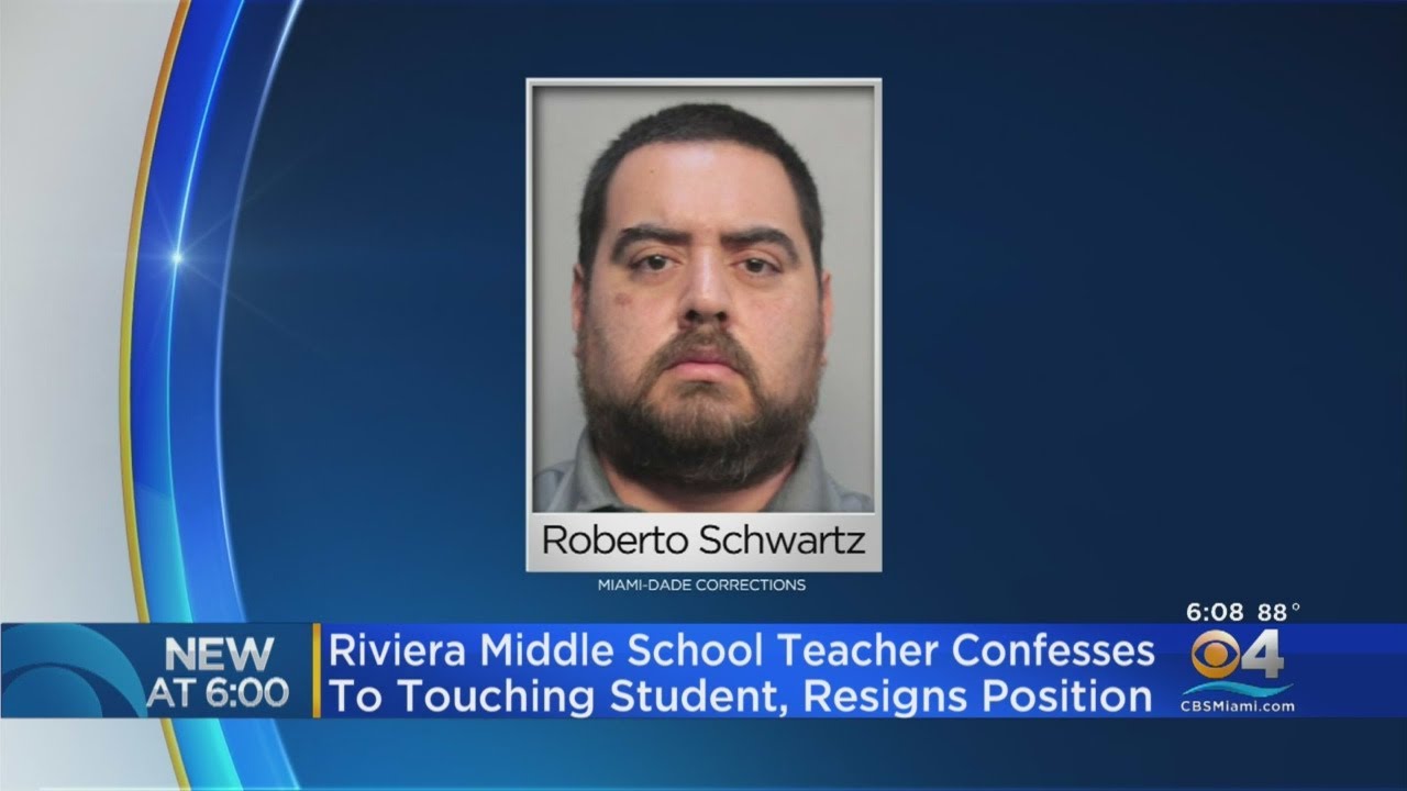 Riviera Middle School Teacher Confesses To Touching Student - YouTube