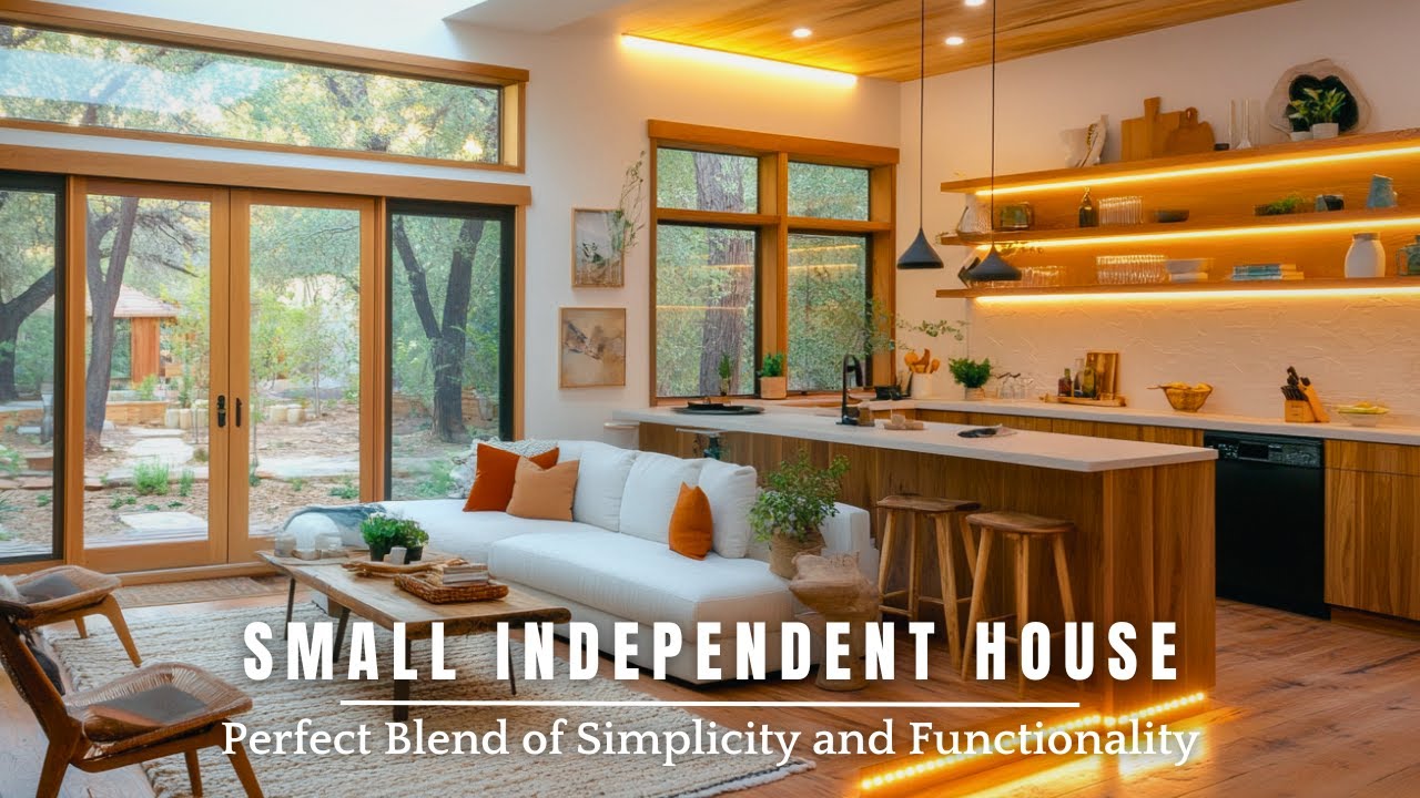 Small Independent House: Perfect Blend of Simplicity and Functionality ...