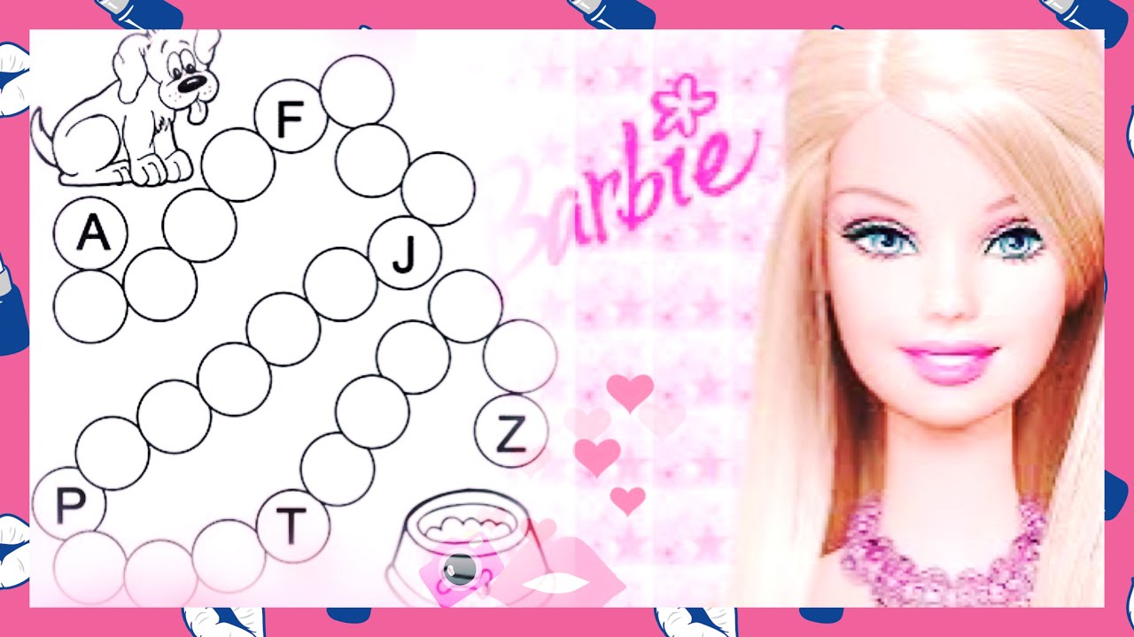 Learn ABCD alphabets for kids and toddlers, barbie, abcd song, abcd ...