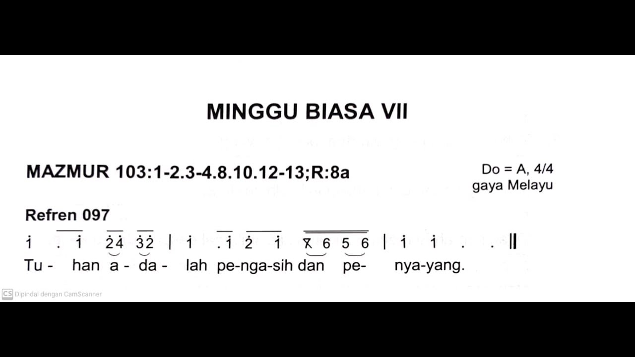 [Edisi Baru] Minggu, 23 Februari 2025 - MINGGU BIASA VII (Ketujuh ...