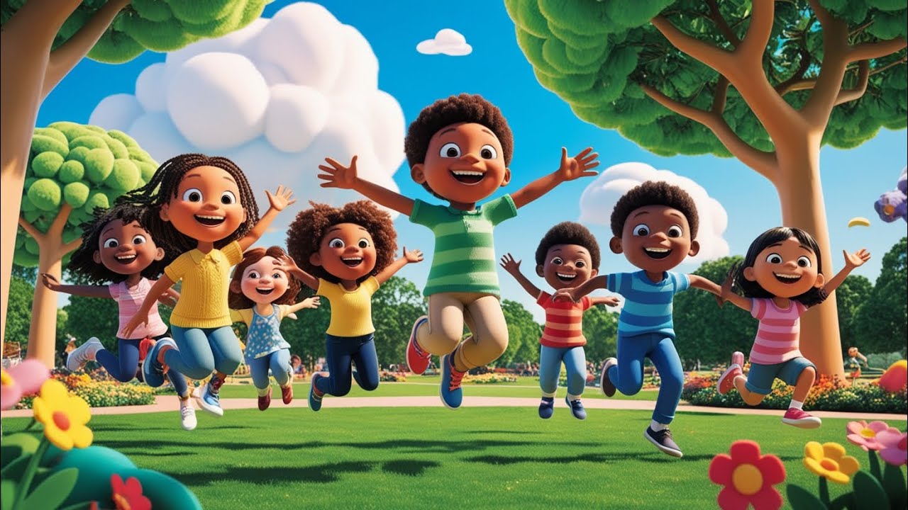 Jump, Jump, Jump fun and adventure song for kids - YouTube