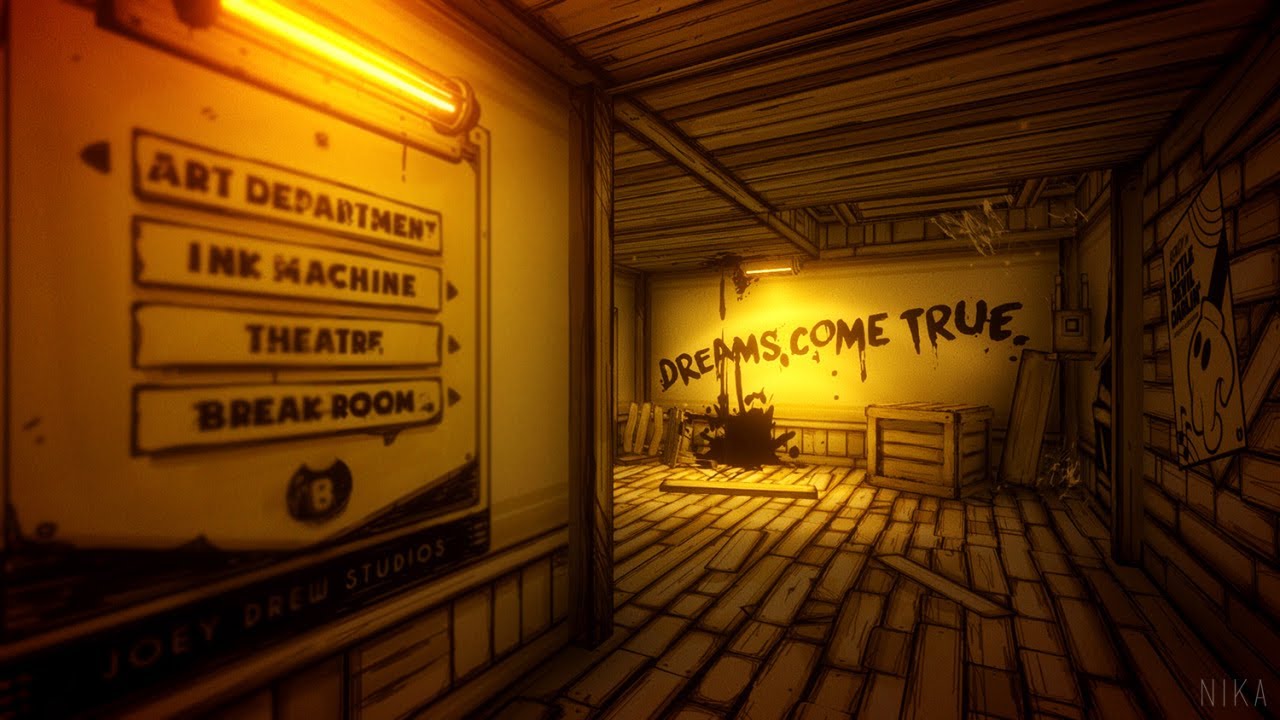 Bendy and the ink machine chapter one by Da australovenator guy - YouTube