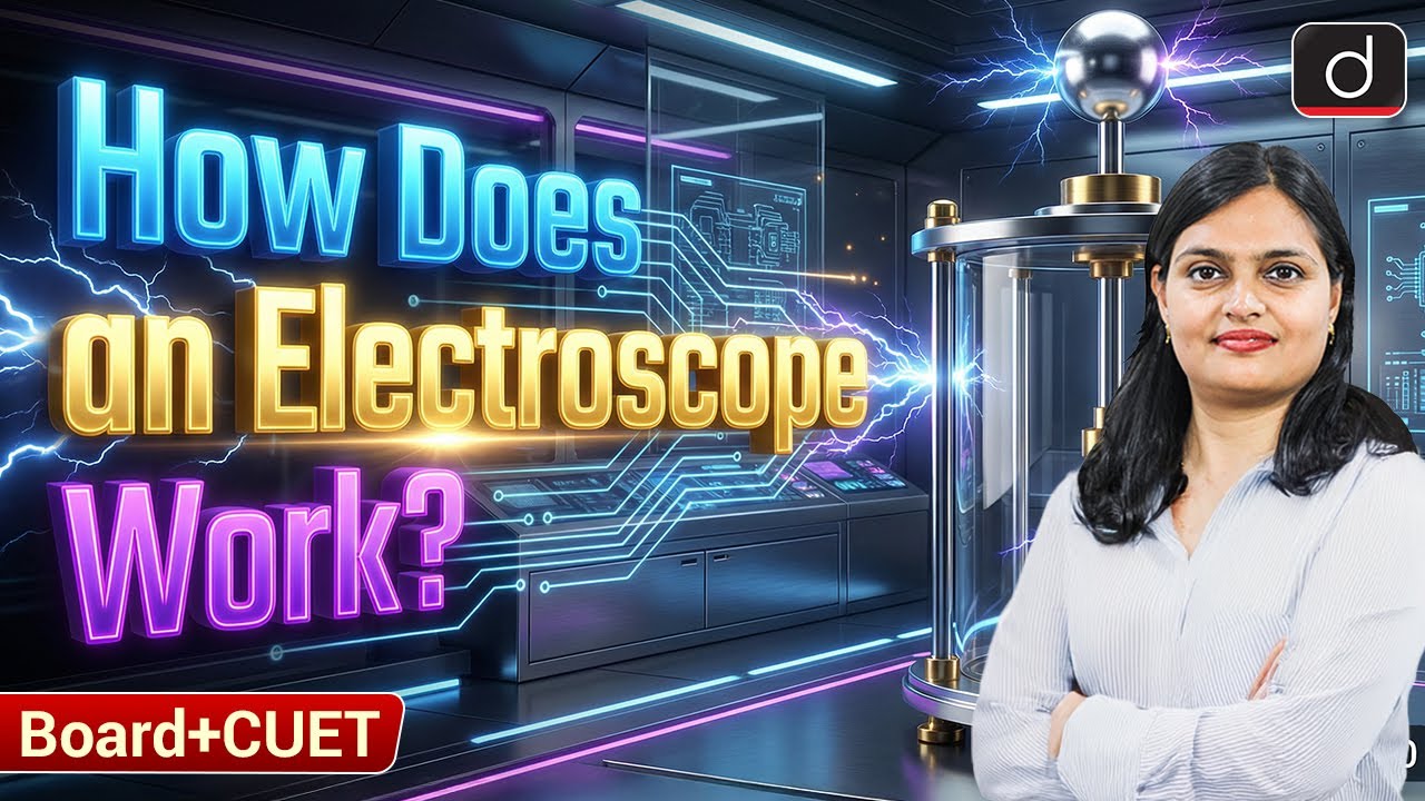 How Does an Electroscope Work? | Physics | BOARD + CUET | Drishti CUET ...