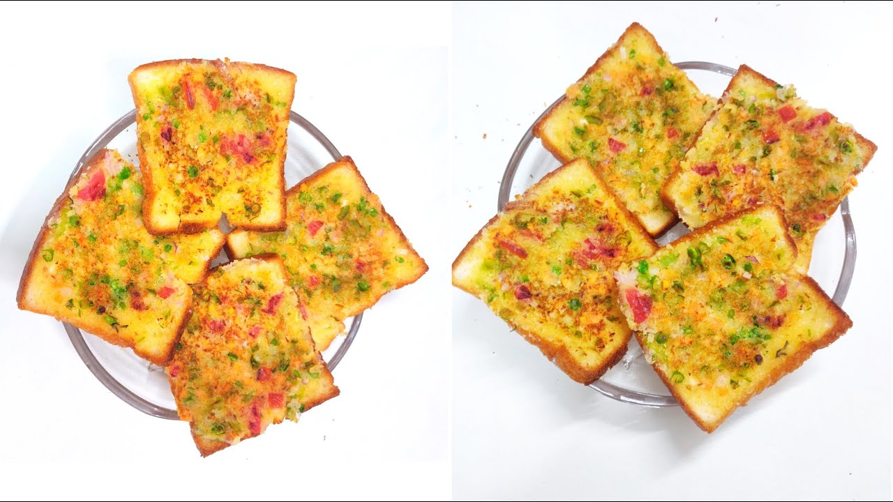 Vid -45 CREAM SEMOLINA TAVA TOAST- Sandwich? क्रीम सूजी तवा टोस्ट कैसे ...