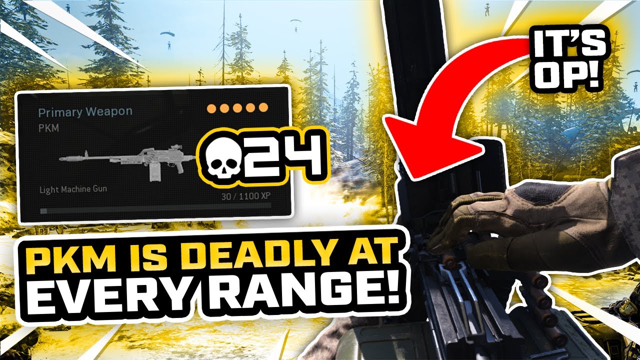 PKM is DEADLY at EVERY RANGE - INSANE CLASS SETUP (Modern Warfare ...